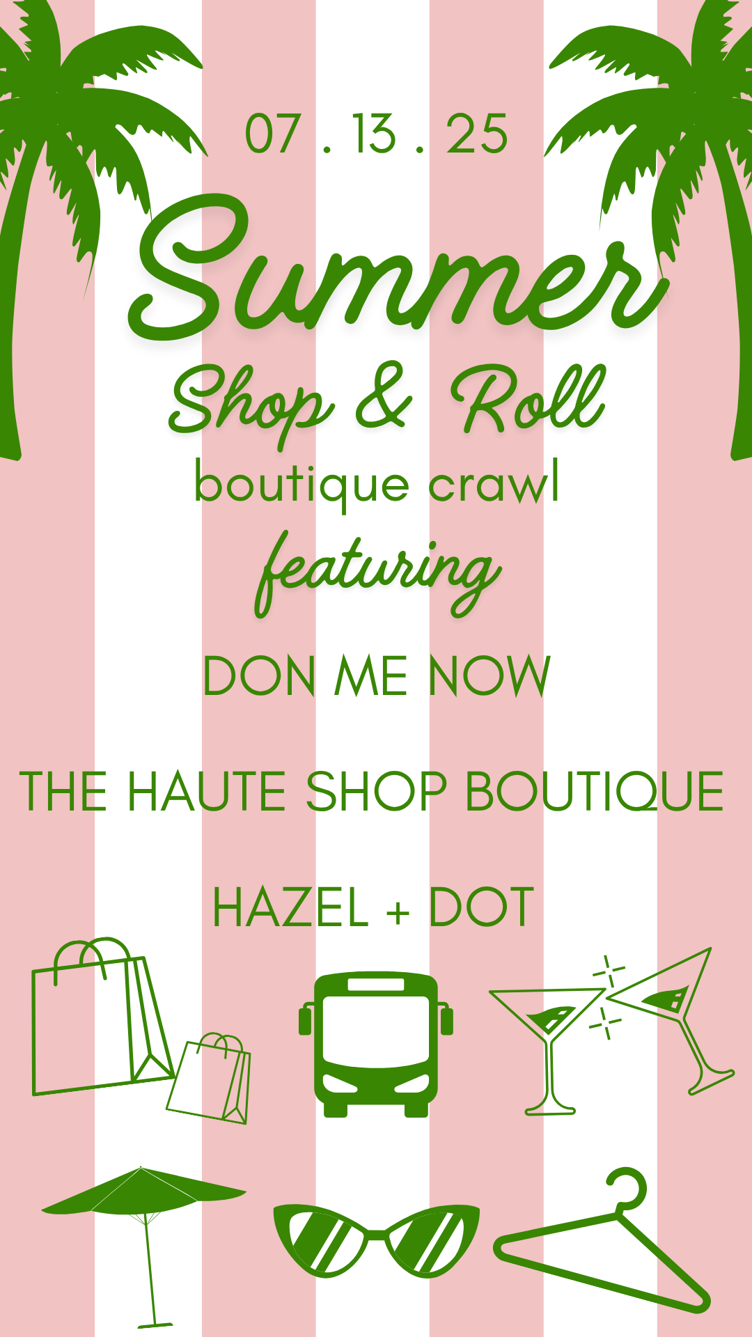 Summer Shop And Roll Boutique Crawl | DONMENOW